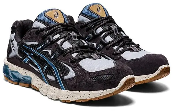 Asics Gel-kayano 5 Kzn "mid Grey Gum" Sneakers - Grey/black