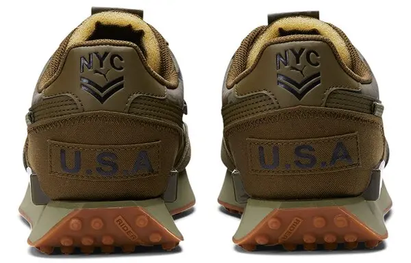 PUMA Future Rider "nyc Dark Olive Camo" Sneakers