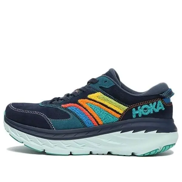 Hoka One One Bondi L "embroidery Outer Space" Sneakers - Outer Space/atlantis