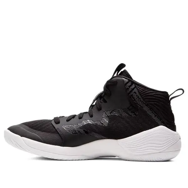Asics Nova Surge Mid Top Basketball Sneakers - Black