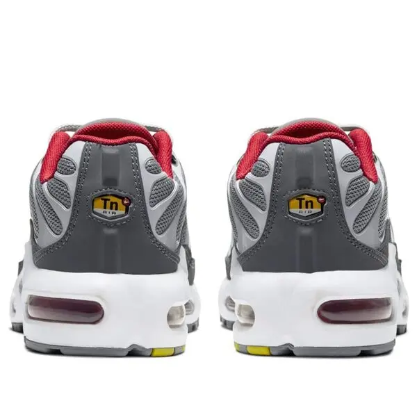 Nike Max Plus "particle Grey University Red - Grey/red