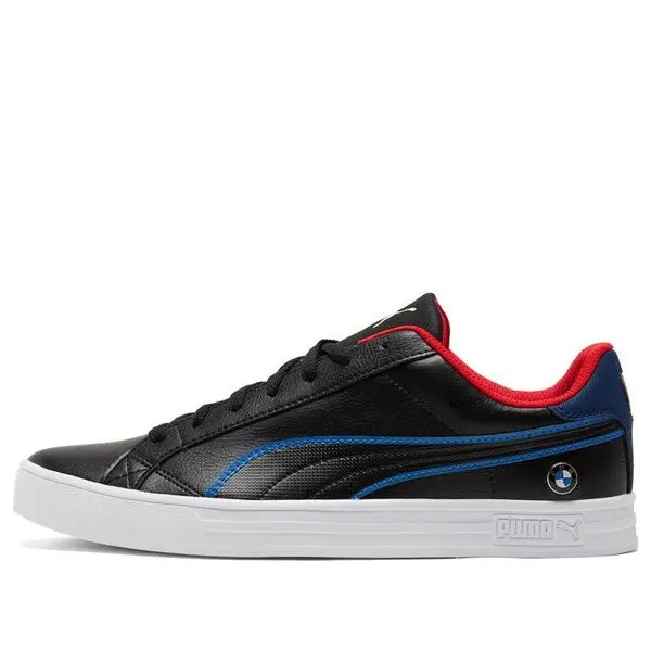 PUMA Bmw Smash Low Top Sneakers - Black
