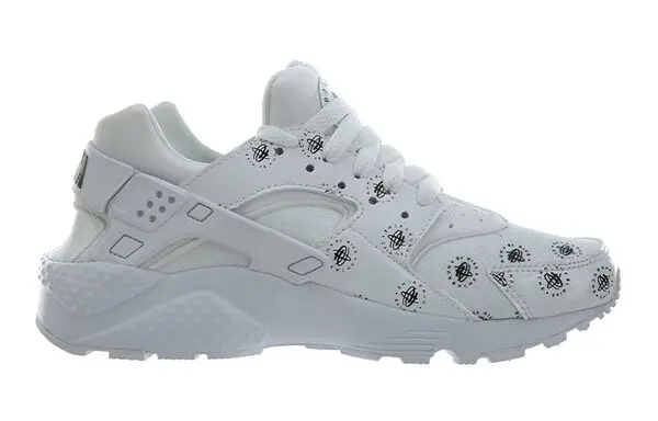 Nike Huarache Run Se "white Black - White/black
