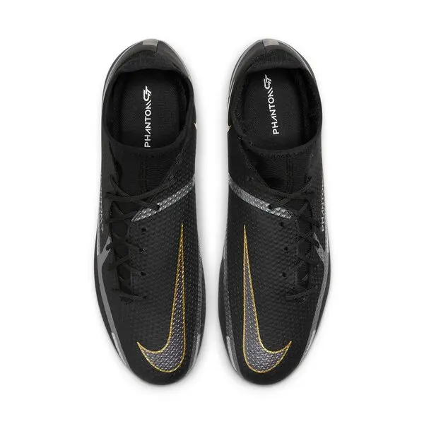Nike Phantom Gt2 Academy Df Mg Soccer Cleats - Black/gold