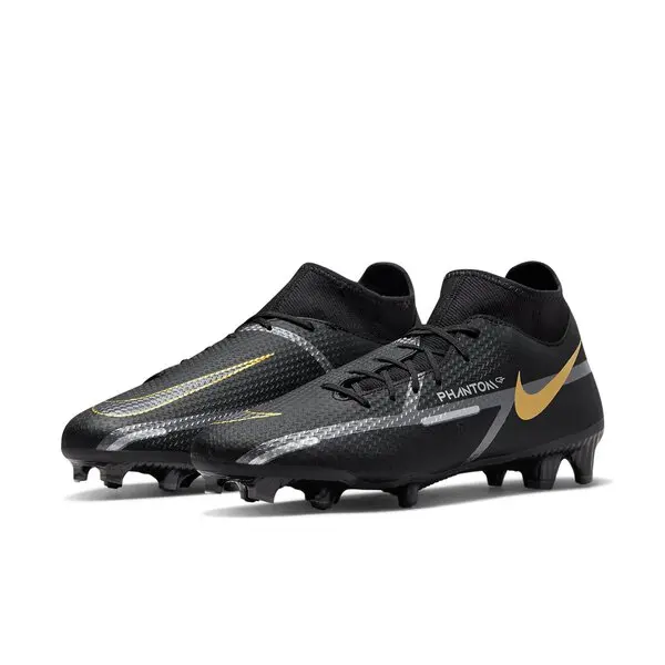 Nike Phantom Gt2 Academy Df Mg Soccer Cleats - Black/gold