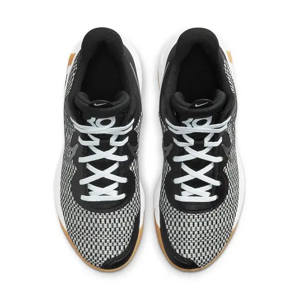 Nike Kd Trey 5 Ix "black Metallic Cool Grey" Sneakers - Black/gray