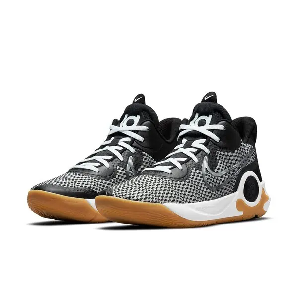 Nike Kd Trey 5 Ix "black Metallic Cool Grey" Sneakers - Black/gray