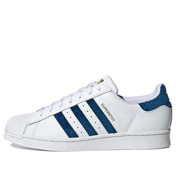 Adidas Superstar Sneakers - White/blue