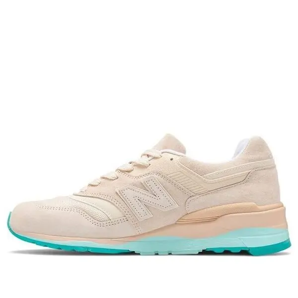 NEW BALANCE 997 "beige Teal" Sneakers - Brown