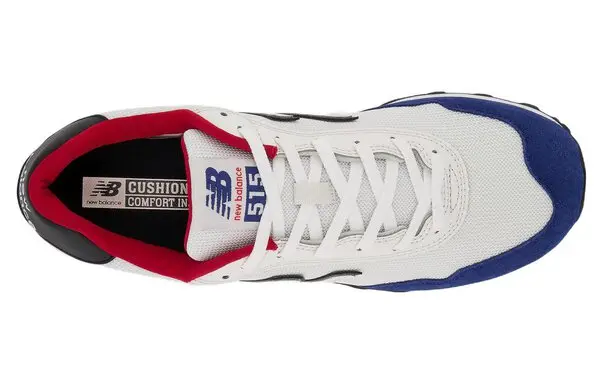 NEW BALANCE 515 Athletic Sneakers - White/red/blue