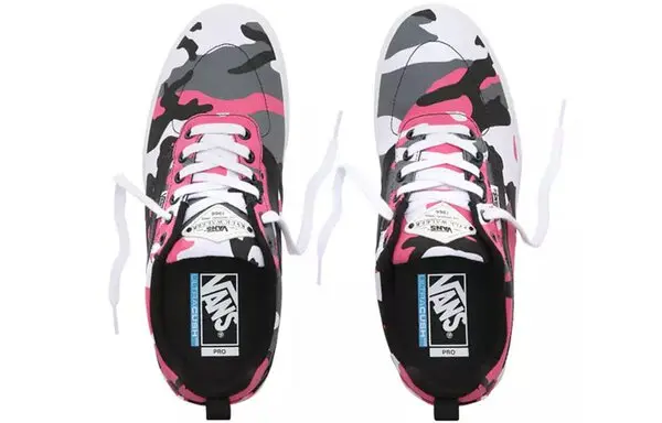 VANS Kyle Walker Pro Camouflage Sneakers - Black/pink