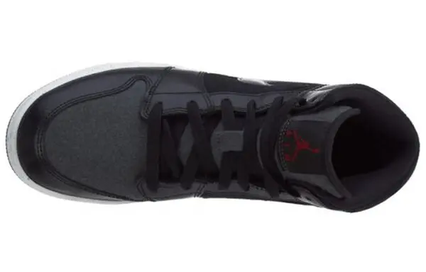 JORDAN 1 Mid Premium Sneakers - Black/dark Grey