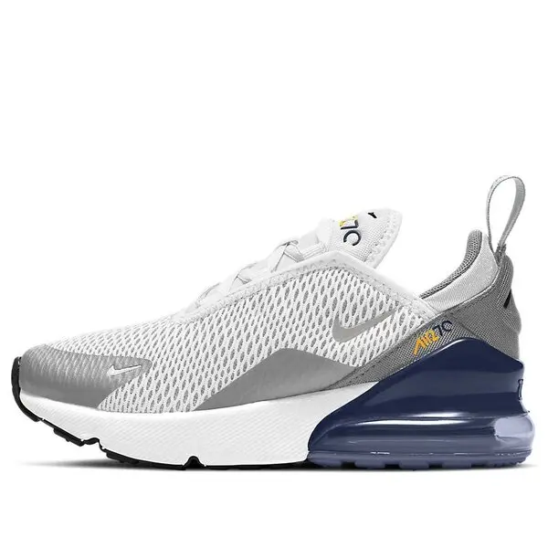 Nike Max 270 Athletic Sneakers - White/grey/blue