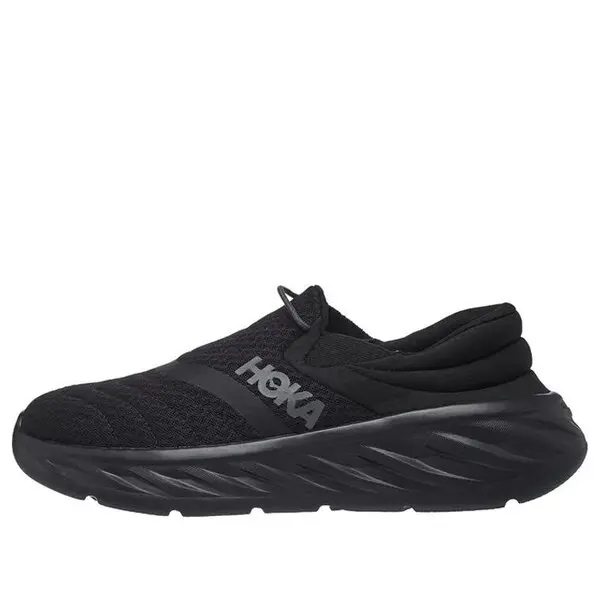 Hoka One One Ora Recovery 2 Slip-on Athletic Shoes - Black