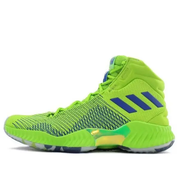 Adidas Pro Bounce 2018 High Top Sneakers - Green
