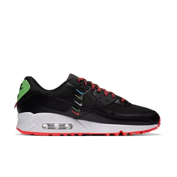 Nike Max 90 Se "worldwide Pack" Sneakers - Black/red