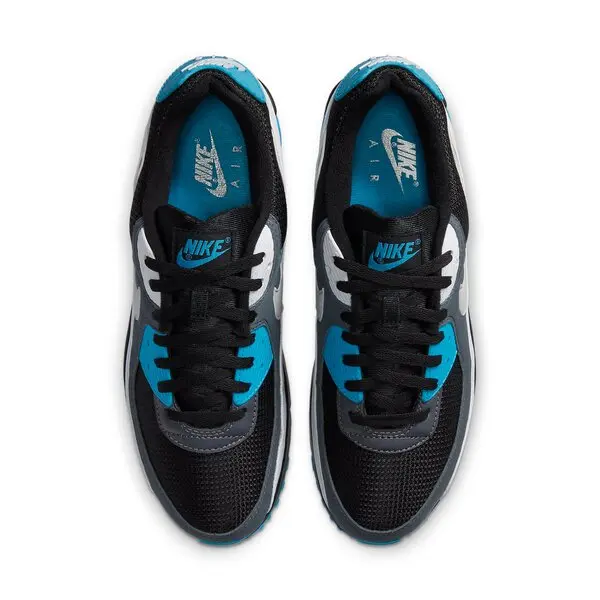 Nike Max 90 Athletic Sneakers - Black/blue