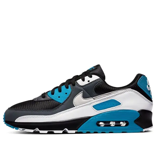Nike Max 90 Athletic Sneakers - Black/blue