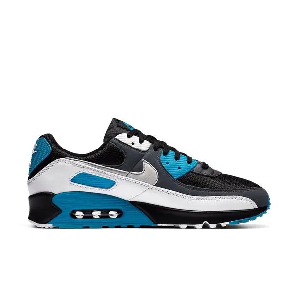 Nike Max 90 Athletic Sneakers - Black/blue