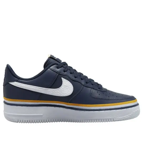 Nike Force 1 Low "ribbon Obsidian" Lace-up Sneakers - Blue