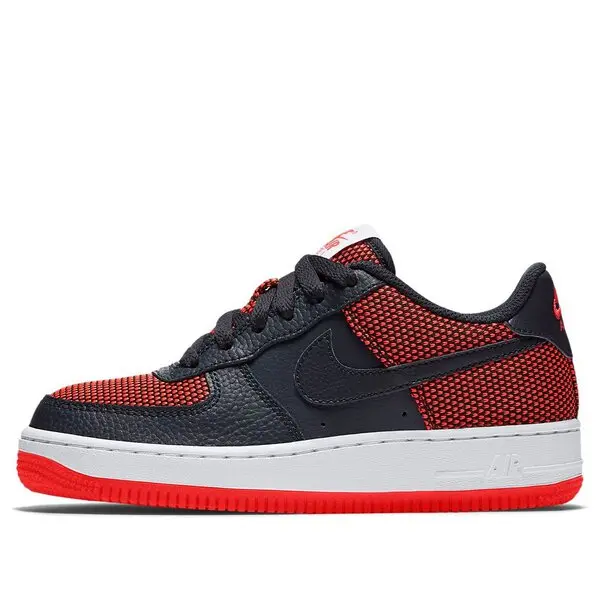 Nike Force 1 Premium Low Top Sneakers - Blue/orange