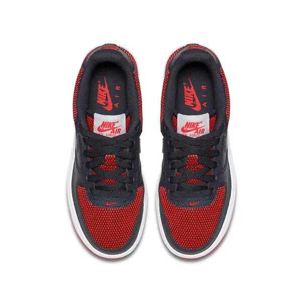 Nike Force 1 Premium Low Top Sneakers - Blue/orange