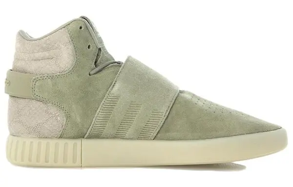 Adidas Tubular Invader Strap High Top Sneakers - Green