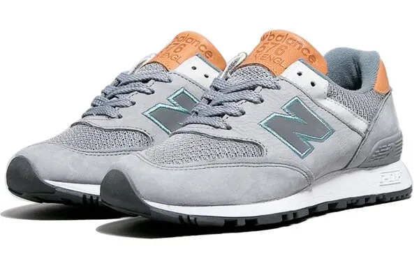 NEW BALANCE 576 Made In England Retro Sneaker - Grey