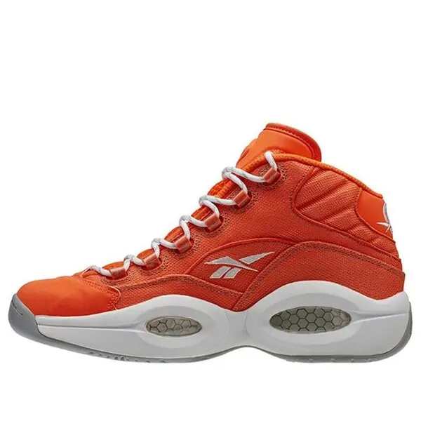 REEBOK Question Mid Sneakers - Red/gray/white