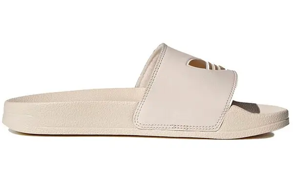 Adidas Adilette Lite Slides - White/gold