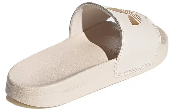 Adidas Adilette Lite Slides - White/gold