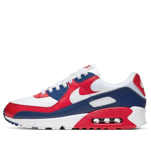 Nike Max 90 Sneakers - White/blue/red