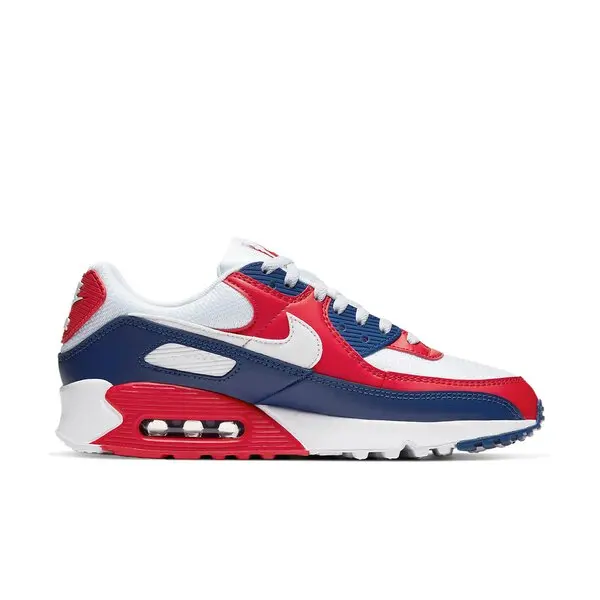 Nike Max 90 Sneakers - White/blue/red