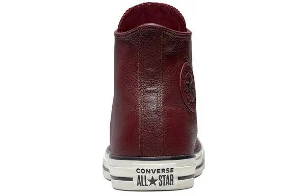 CONVERSE Chuck Taylor All Star Leather High Top - Red/white
