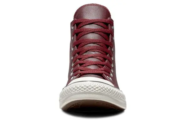 CONVERSE Chuck Taylor All Star Leather High Top - Red/white
