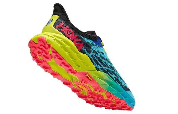 Hoka One One Speedgoat 5 Trail Running Shoes - Scuba Blue/black