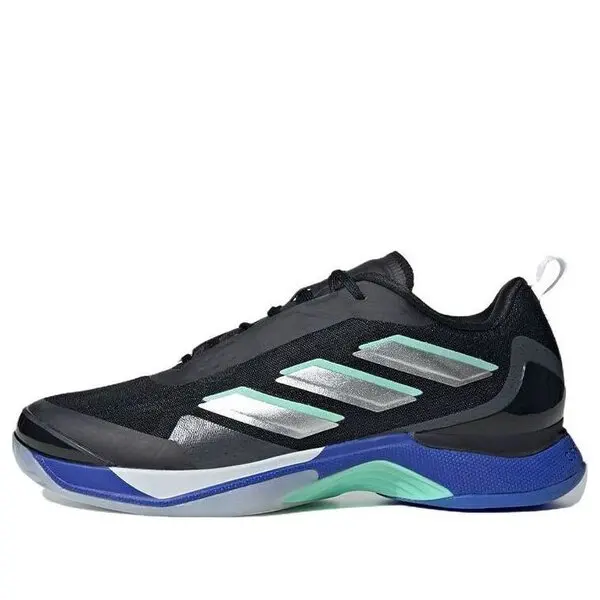 Adidas Avacourt "black Lucid Blue" Sneakers - Black/blue