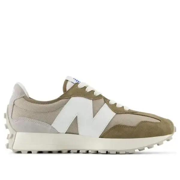 NEW BALANCE 327 Sneakers - White/brown