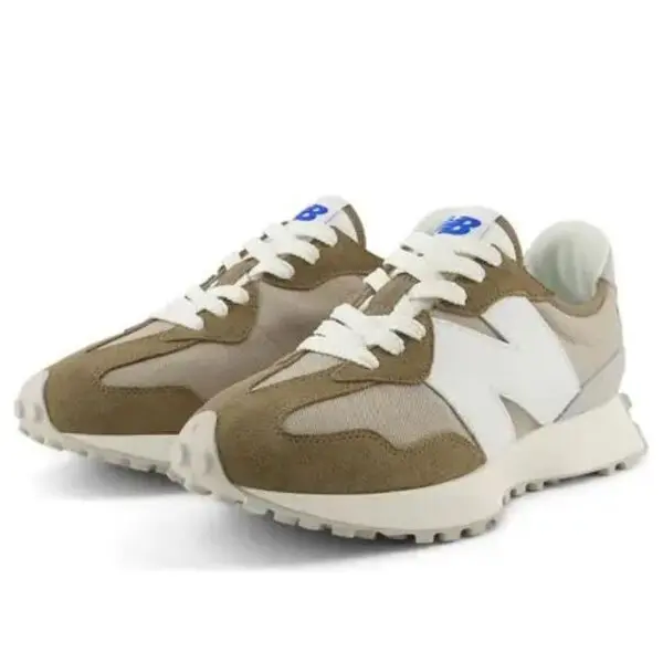 NEW BALANCE 327 Sneakers - White/brown