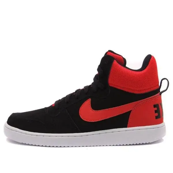 Nike Court Borough Mid Top Sneakers - Black