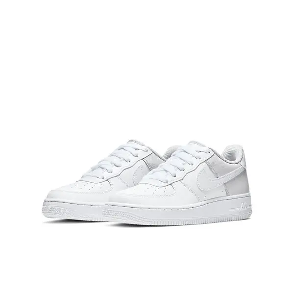 Nike Force 1 Low Lx "white Vast Grey - Grey/white