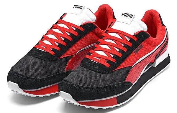 PUMA Future Rider Radar Sneakers - High Risk Red/white