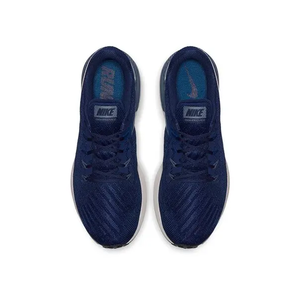 Nike Zoom Structure 22 Athletic Sneakers - Blue/white