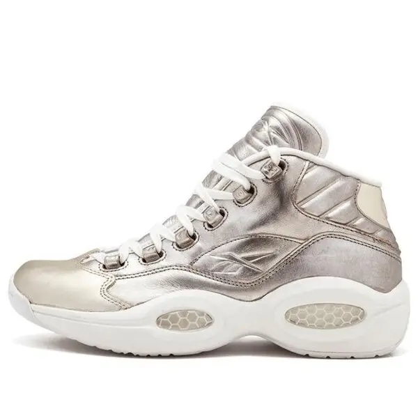 REEBOK Question Mid "celebrate" High Top Sneakers - Gray/gray