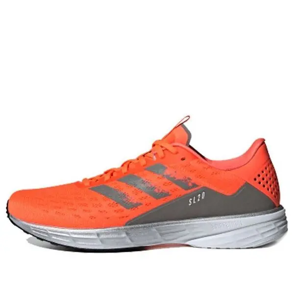 Adidas Sl20 Running Sneakers - Grey/orange