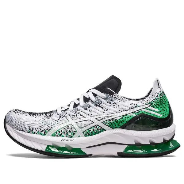 Asics Kinsei Blast Athletic Sneakers - White/cilantro