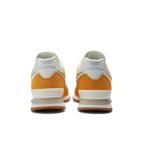 NEW BALANCE 574 "gold" Low Top Sneakers - Yellow/white