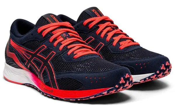 Asics Tartheredge 'midnight Laser Pink' Running Shoes - Black/red