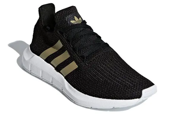 Adidas Swift Run Tech Sneakers - Black