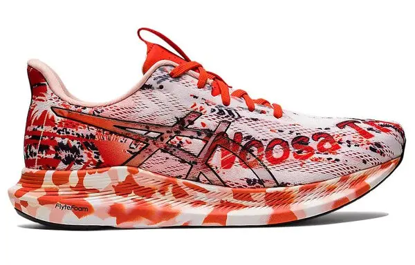 Asics Gel-noosa Tri 14 Tropical Print Athletic Shoe - Red